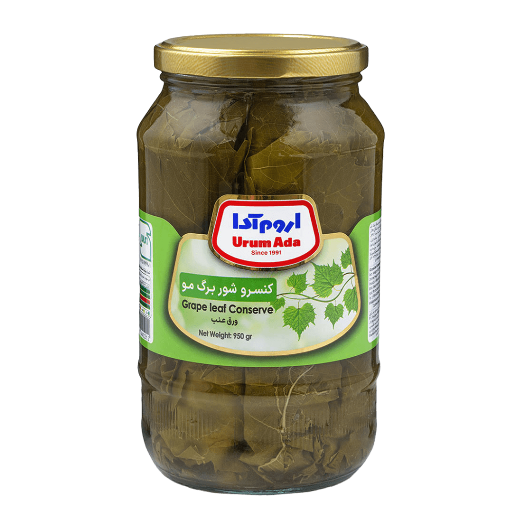 کنسرو برگ مو اروم آدا – صنایع غذایی اروم آدا