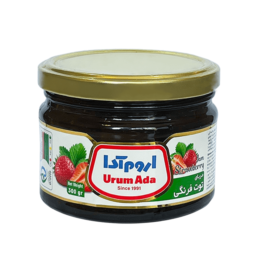 مربا توت فرنگی - صنایع غذایی اروم آدا